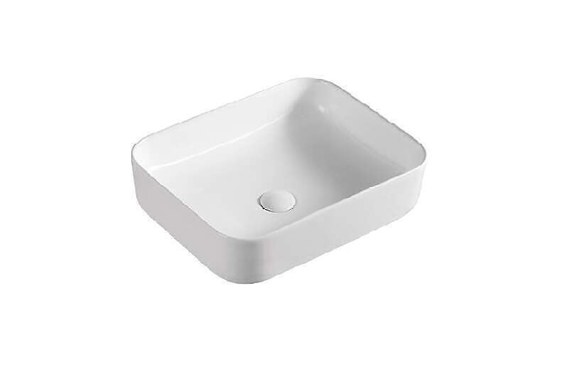 Rectangular COUNTER TOP Basin (500x385x130mm) - Brit Ocean Bathrooms