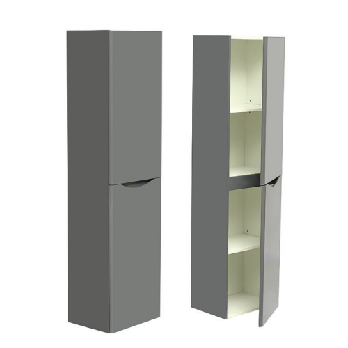ISLA Anthracite (1600mm) Storage Unit - Brit Ocean Bathrooms