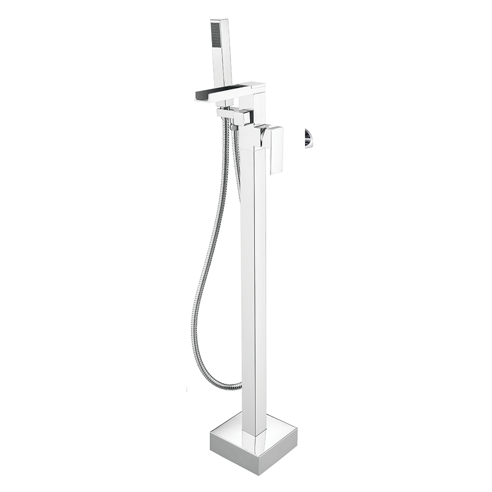 Freestanding Bath Tap | Waterfall Bathroom Tap - Brit Ocean Bathrooms