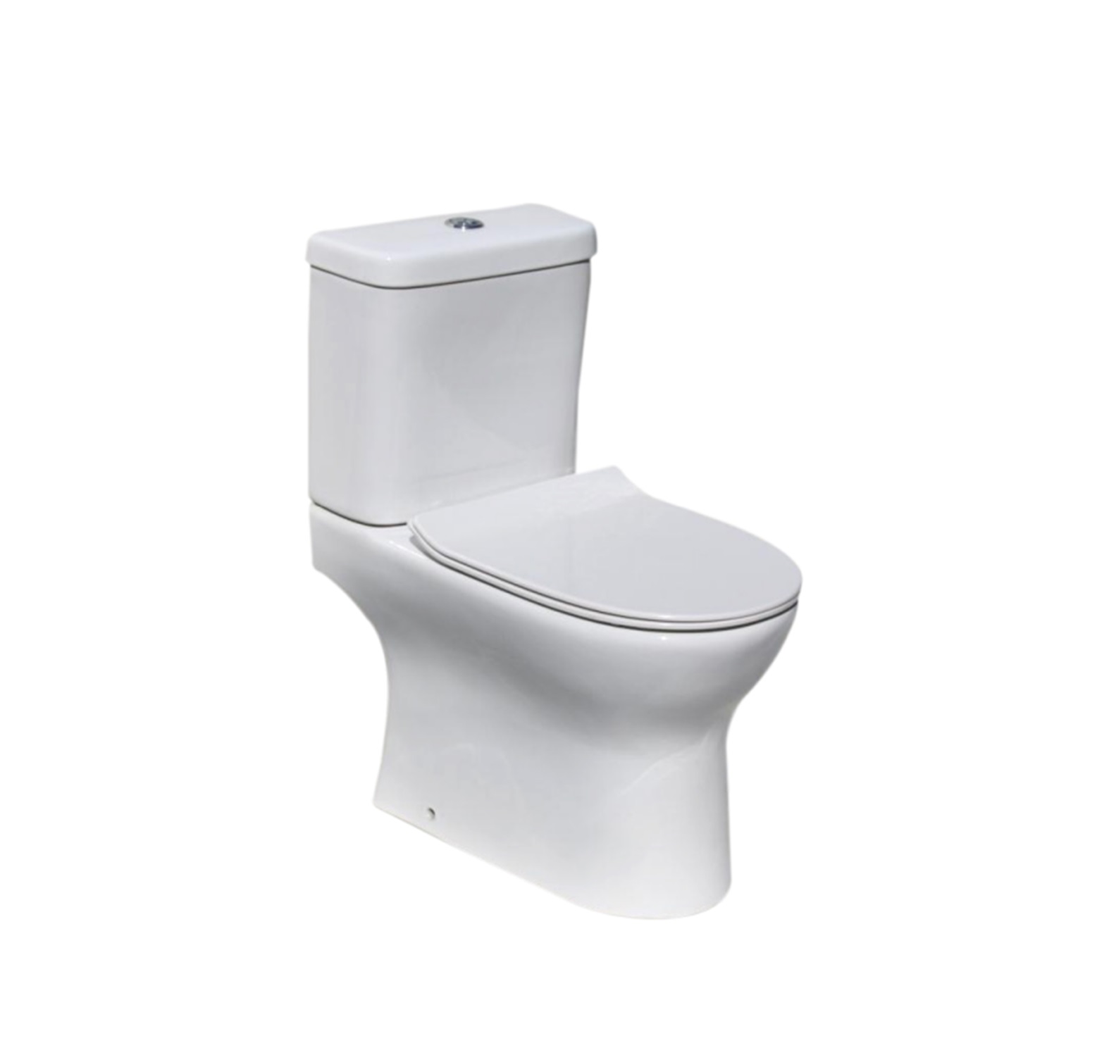 PROTO- Close Coupled, Open Back Toilet - Brit Ocean Bathrooms
