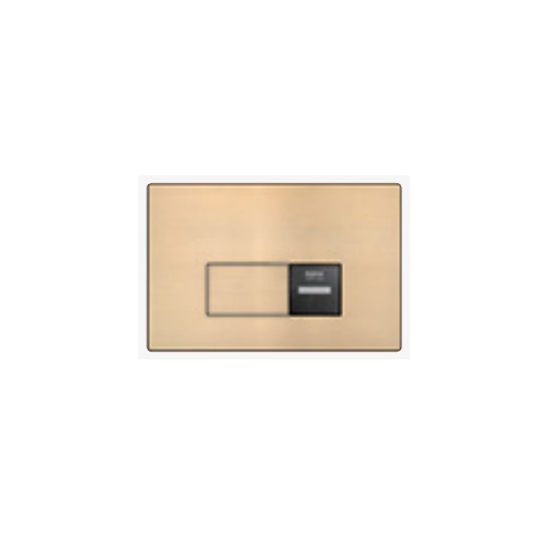 Sensor BRUSHED GOLD Flush Plate - Brit Ocean Bathrooms